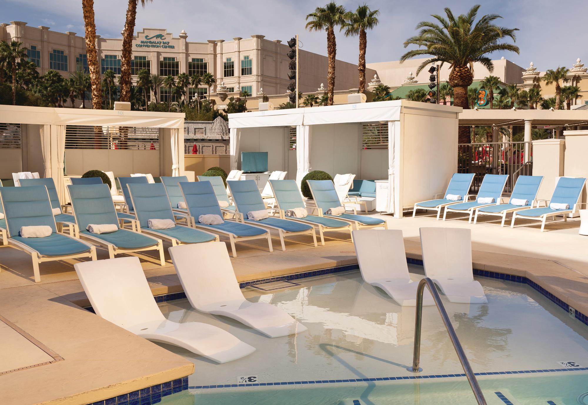 Mandalay Bay Pool Cabanas